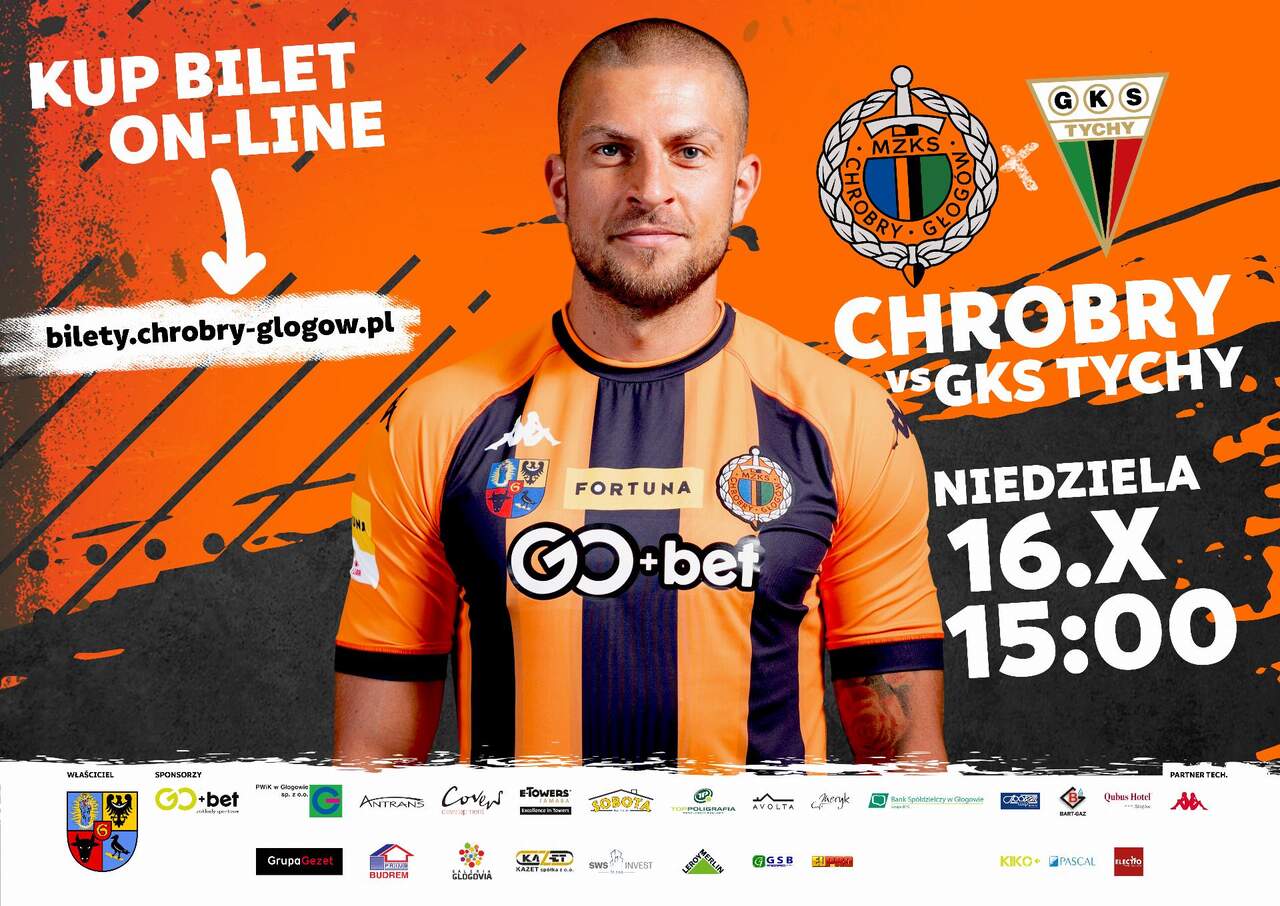 Chrobry Głogów - GKS Tychy: bilety